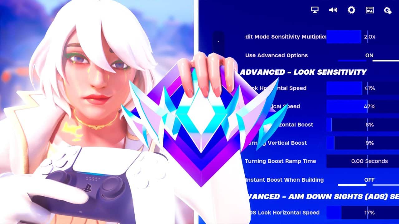 Carter2k: The Best Ranked Controller Settings for Unreal Rank