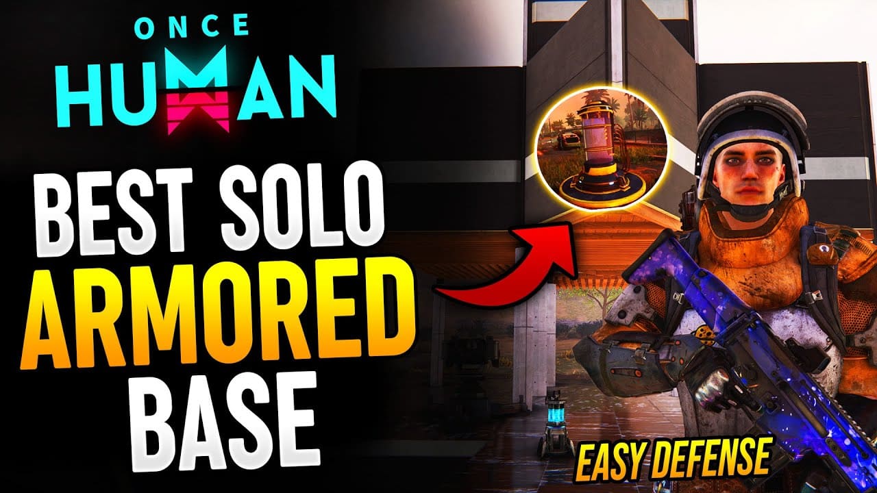 CreativeGaming: Once Human - Best SOLO Base Design Guide for EASY ...