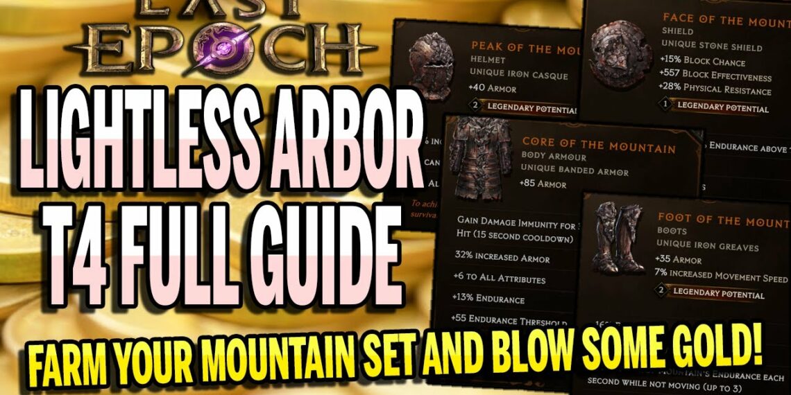 MinMaxRPG: Last Epoch LIGHTLESS ARBOR T4 Dungeon and Boss Guide