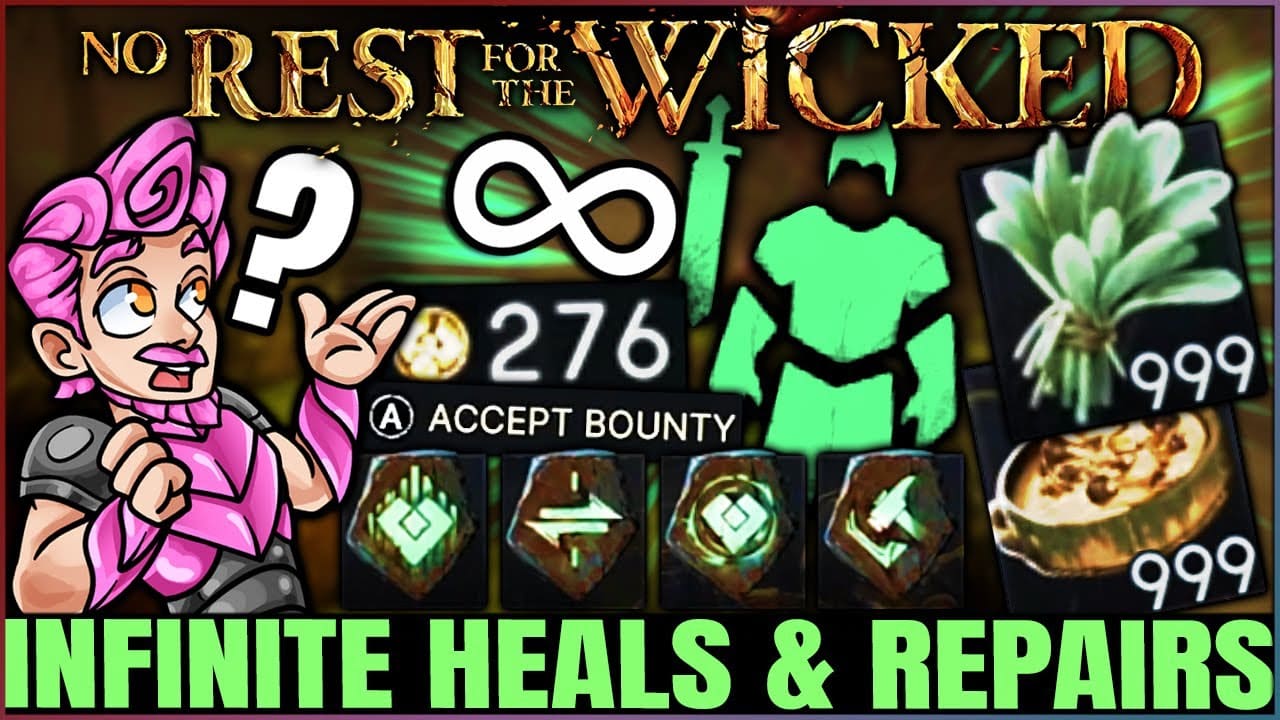 RageGamingVideos: No Rest for the Wicked - How to Get INFINITE Healing ...