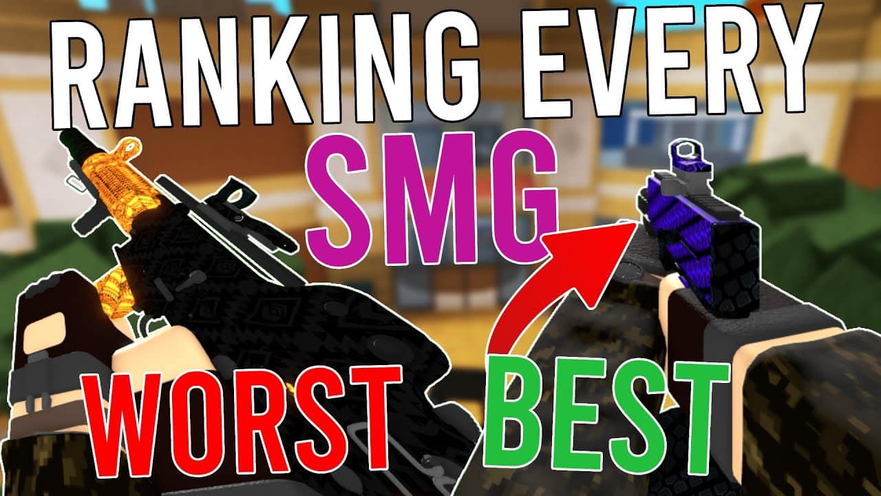 Strider: Ranking EVERY PDW in Phantom Forces NEW META SMGS!