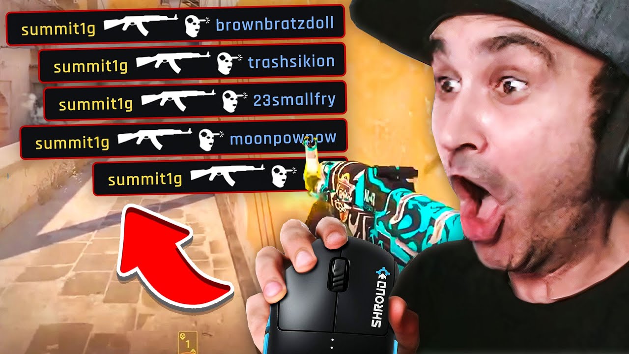 summit1g: Shroud Forced Me to Use His Mouse and THIS Happened...