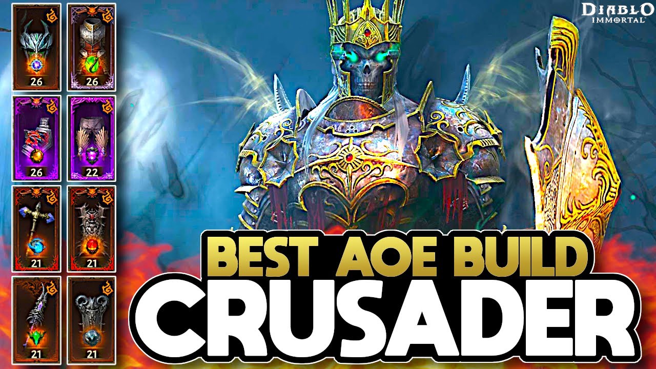 ECHO Gaming Diablo: Best PvE Area Damage Crusader Build in Diablo Immortal