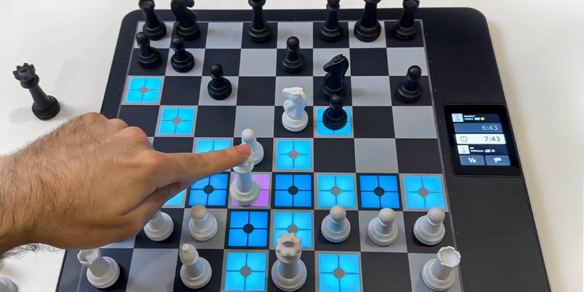 Eric Rosen: Playing the Alien Gambit on the NEW ChessUp 2 Smart Chess Board