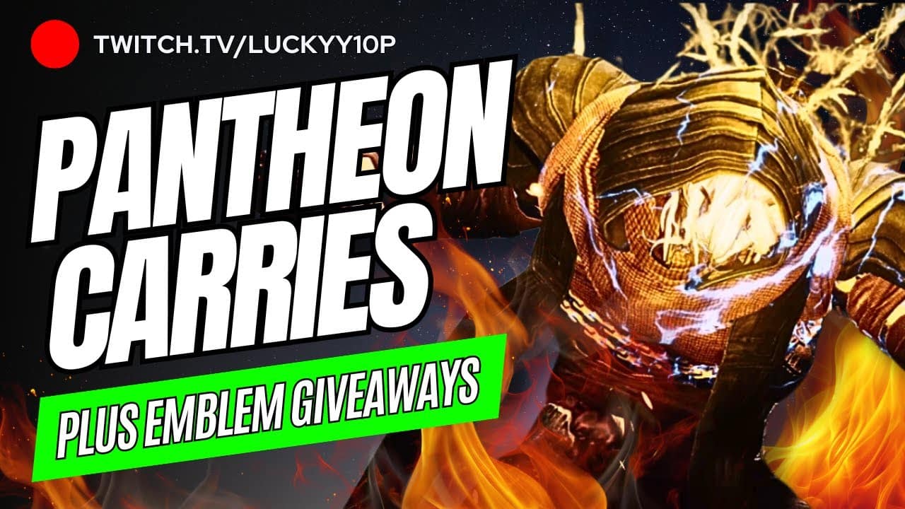 LUCKYY 10P: DESTINY 2 PANTHEON CARRIES FREE! NO EXPERIENCE NEEDED! NEW SUB INCENTIVE!