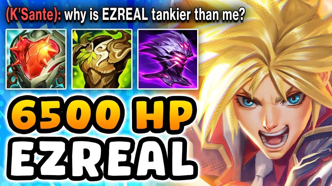 Nightblue3: The Unstoppable Tank Ezreal Top Build - 6500+ HP, 1v5 ... Nightblue3: The Unstoppable Tank Ezreal Top Build - 6500+ HP, 1v5 ...