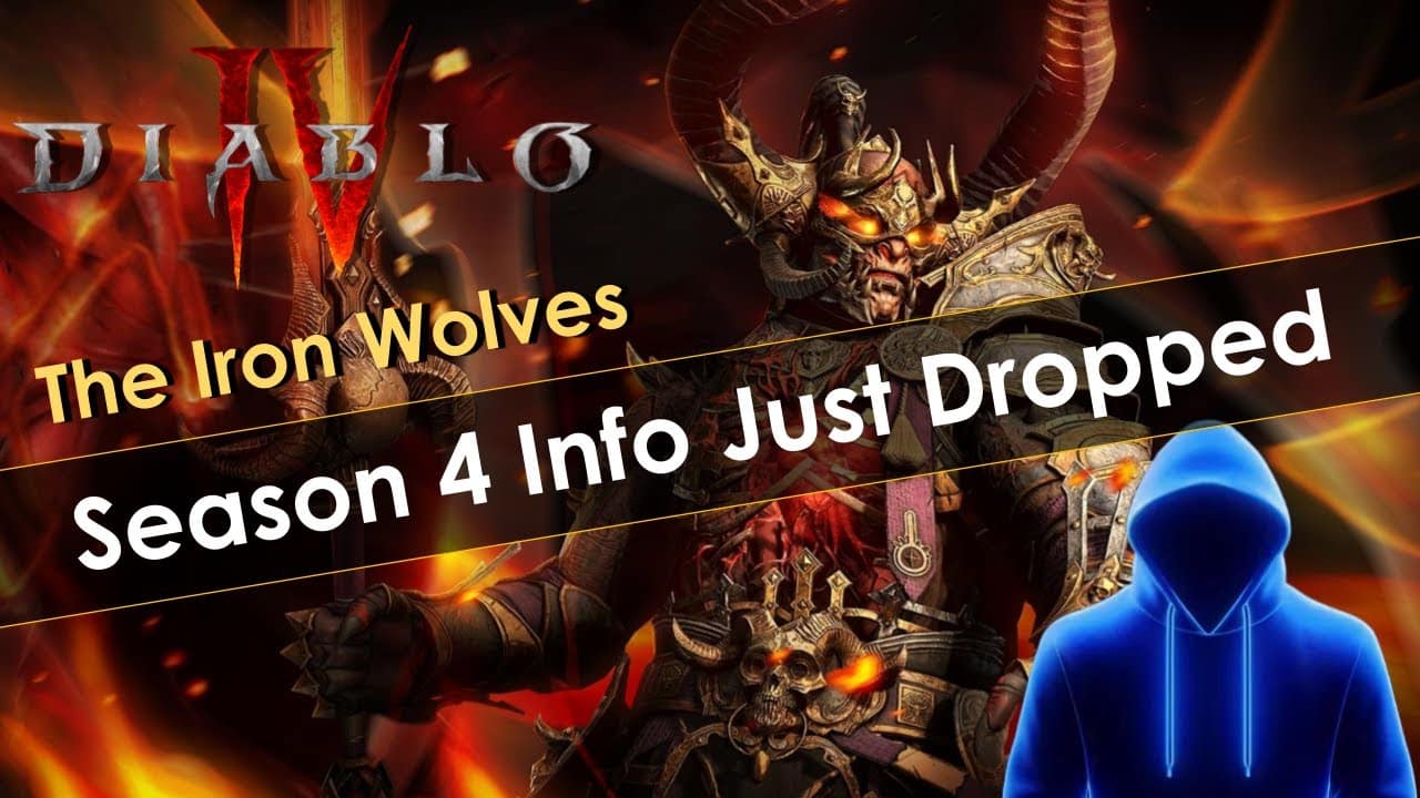 Raxxanterax: Diablo 4 Season 4 Theme Released - The Iron Wolves