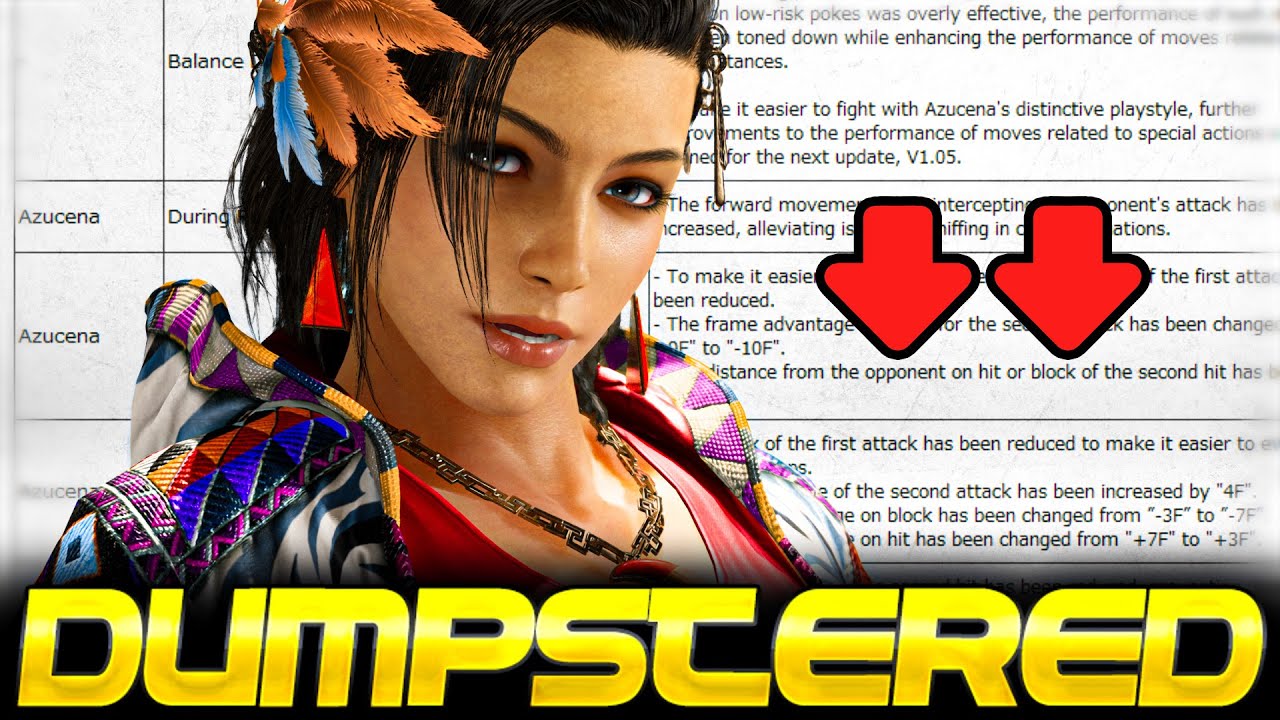 TheMainManSWE: The Nerfs and Changes to Azucena 1.04 Breakdown