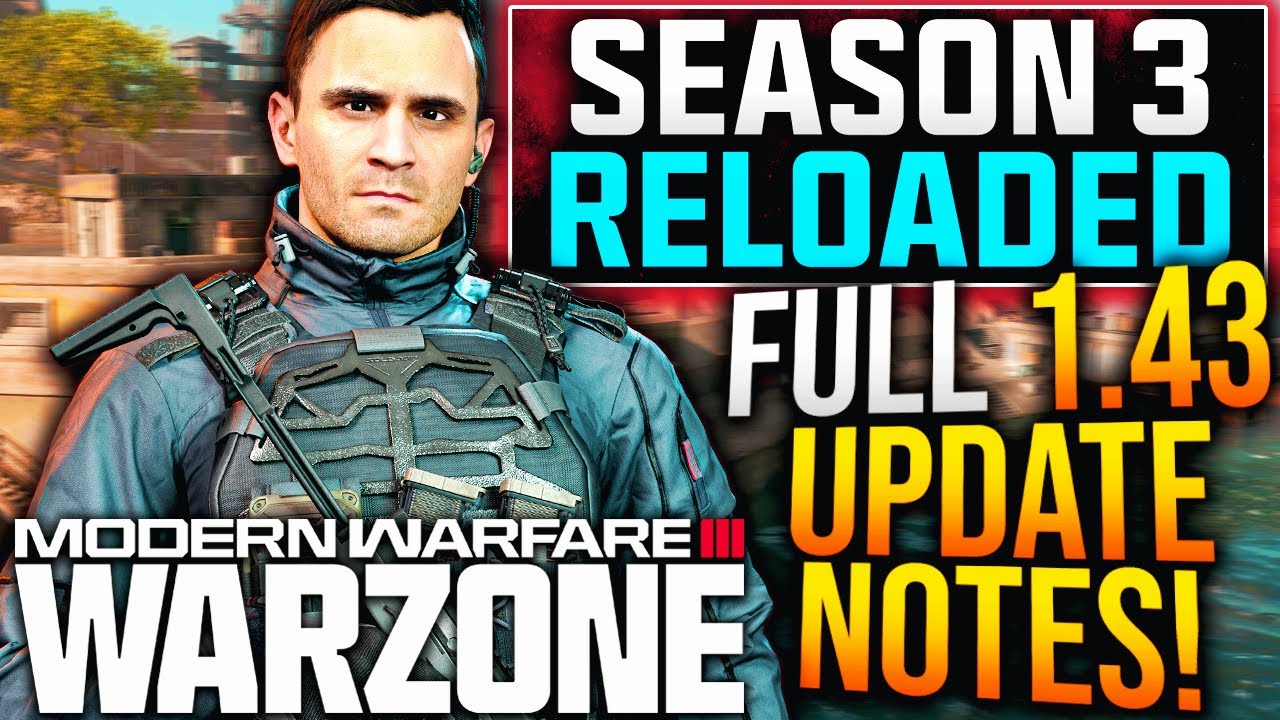 WhosImmortal: WARZONE: Full 1.43 UPDATE PATCH NOTES! Major META UPDATE ...