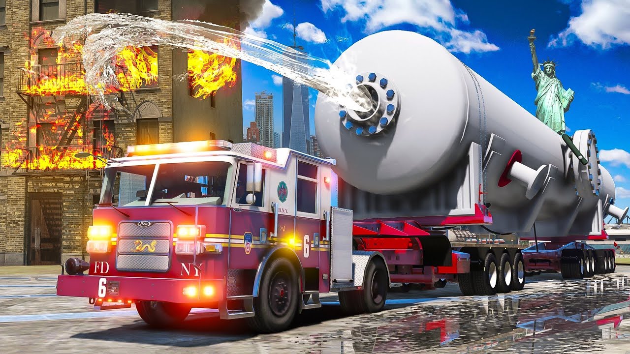 Ace2k7: Building New York's Biggest Fire Truck in GTA 5!