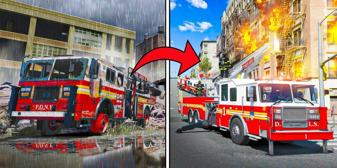Ace2k7: Restoring an Abandoned FDNY Fire Truck in GTA 5!