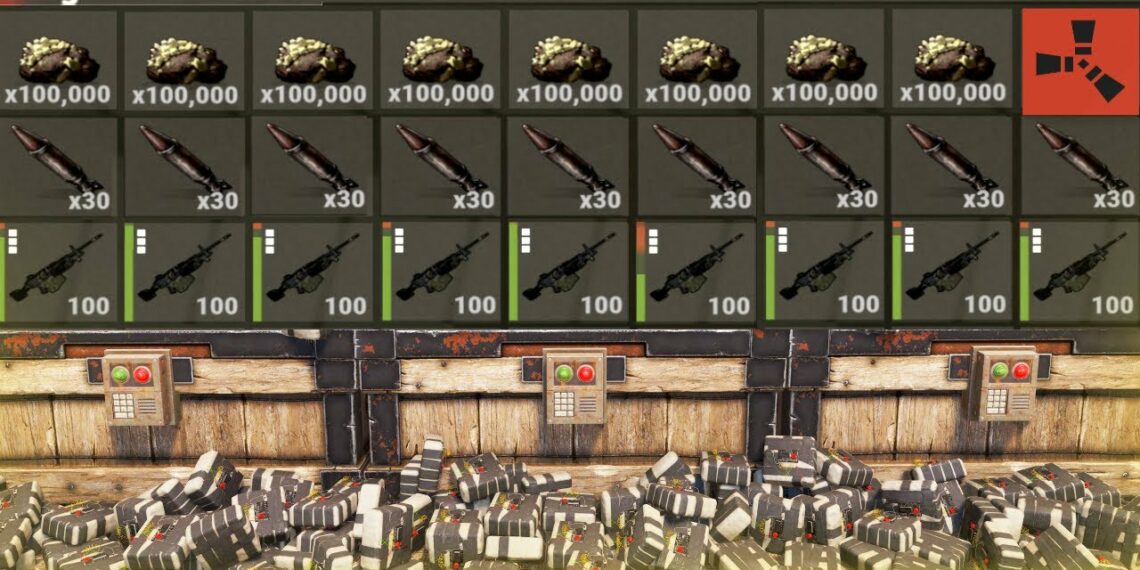 The Ultimate Rust Raid Chart: Updated for 2025