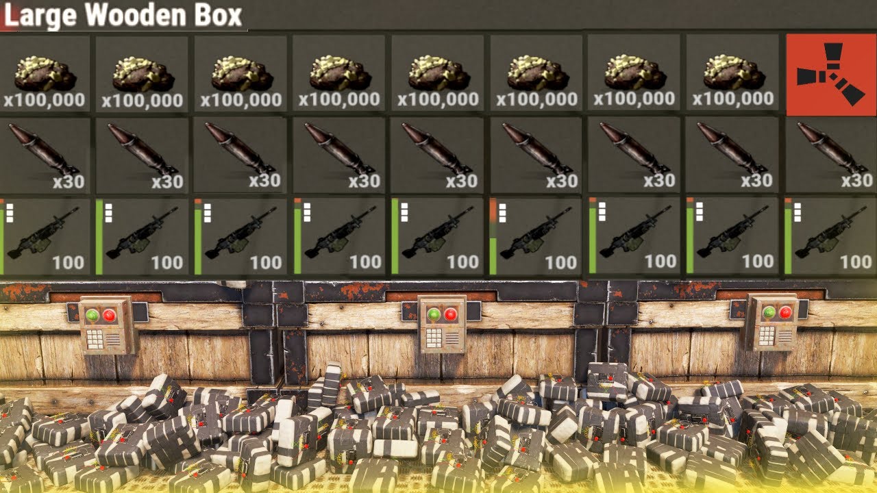 The Ultimate Rust Raid Chart: Updated for 2025