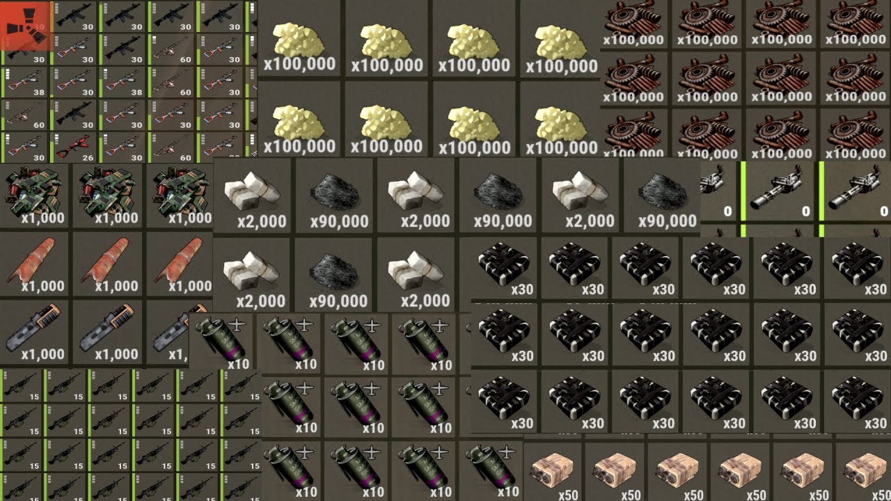 AndysolAM: Raiding these SUPER RICH CLAN BASES in Rust (SECRET LOOT!?)