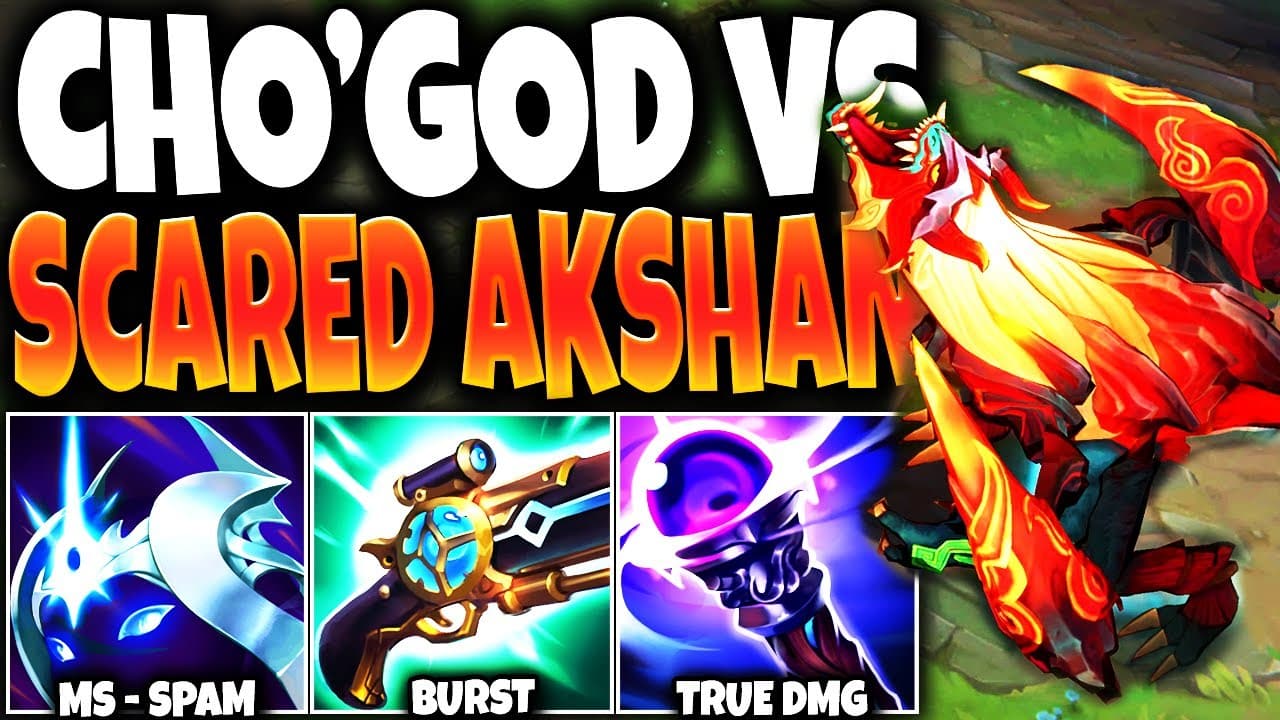 BaLoRi: Playing Against a Scared Akshan Top Lane as Cho'God BaLoRi: Playing Against a Scared Akshan Top Lane as Cho'God