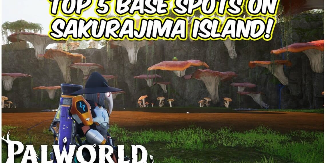 4 Best Palworld Sakurajima Base Locations