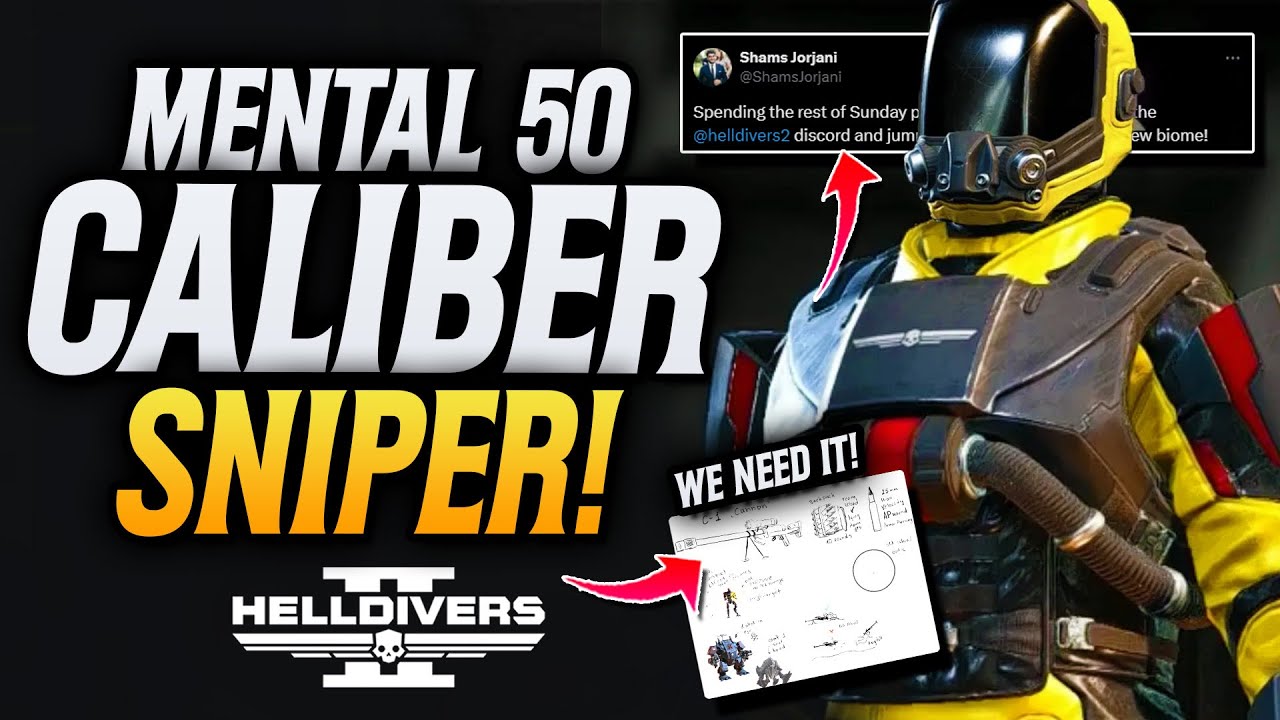 Helldivers 2: New Cannon, Sniper & CEO Gameplay