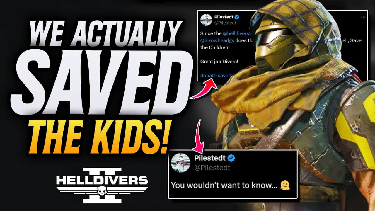 Arrowhead Donates to Save the Children After Helldivers 2 Success