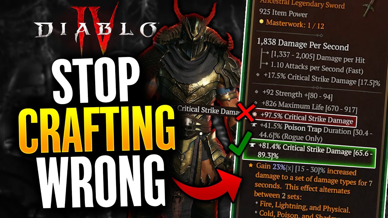 Diablo IV Crafting Guide: Maximize Your Gear (2024)