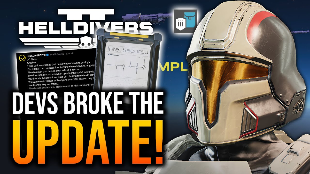 Helldivers 2 Leak: Crashing, Shields, and Intel PDA Details