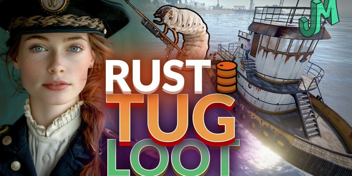 Jade Monkey: Tugboat Loot 🛢 Rust Console 🎮 Stream 663