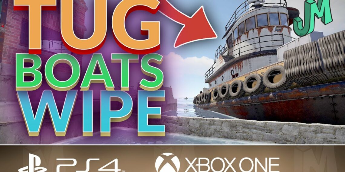 Jade Monkey: Tugboats & Wipes 🛢 Rust Console 🎮 PS4, XBOX