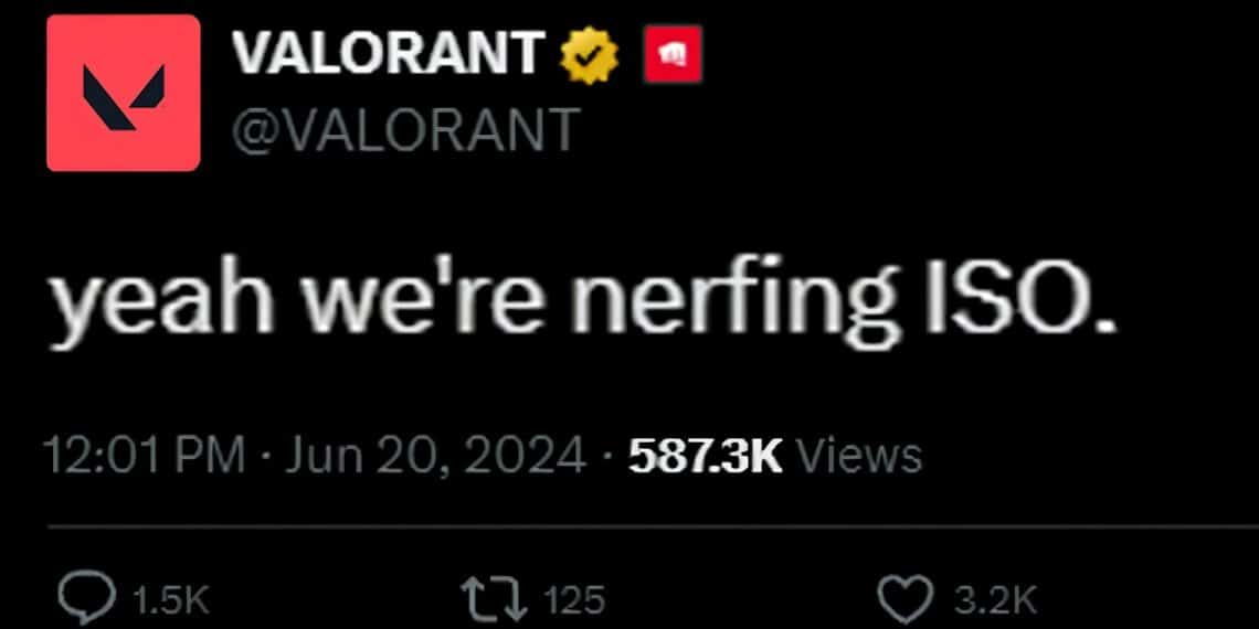 Valorant ISO Nerfs: Are They Enough?