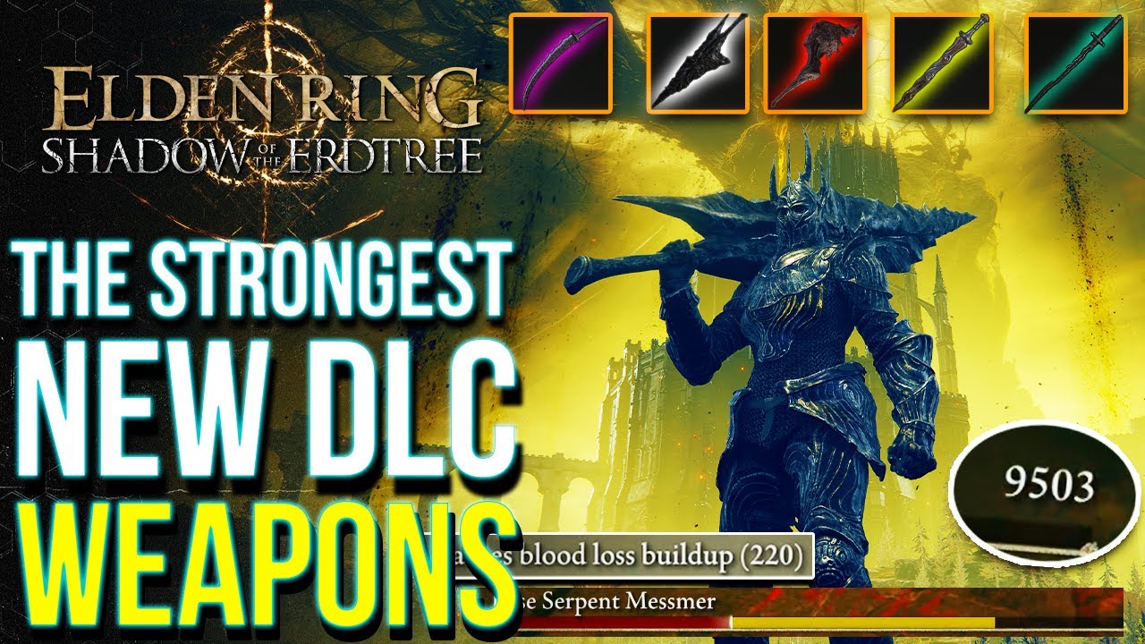 5 Most OP Weapons in Elden Ring's Shadow of the Erdtree DLC