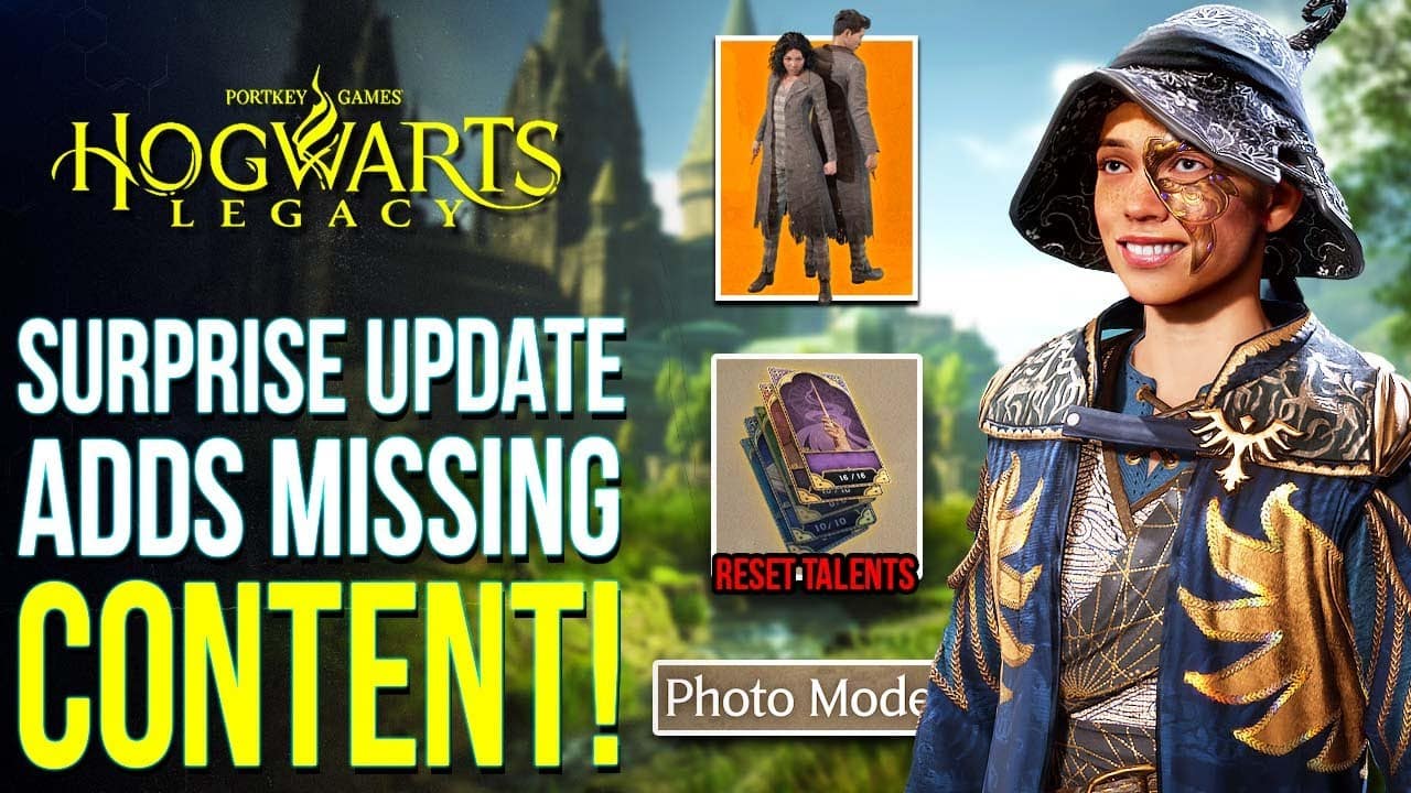Hogwarts Legacy: New Update, Photo Mode & More!