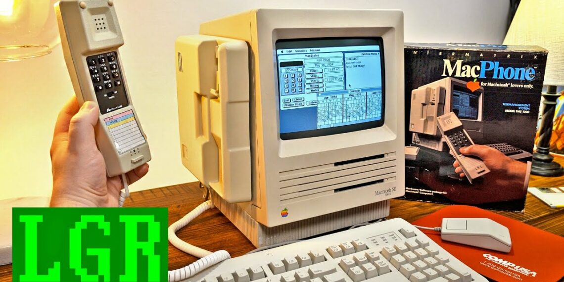 LGR: The 1984 MacPhone for Apple Macintosh Computers