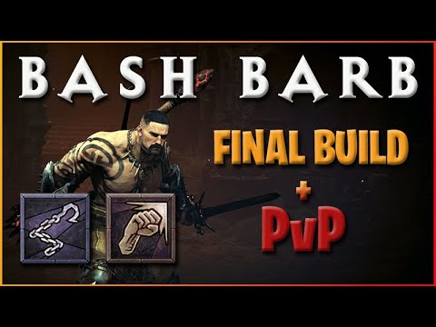 Mount Arreat: Badass Bash Barb Final Build & PvP [Diablo 4 Character Guide]