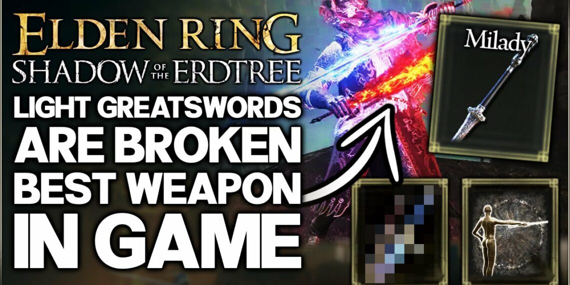 Top 5 Light Greatswords in Elden Ring: Shadow of the Erdtree