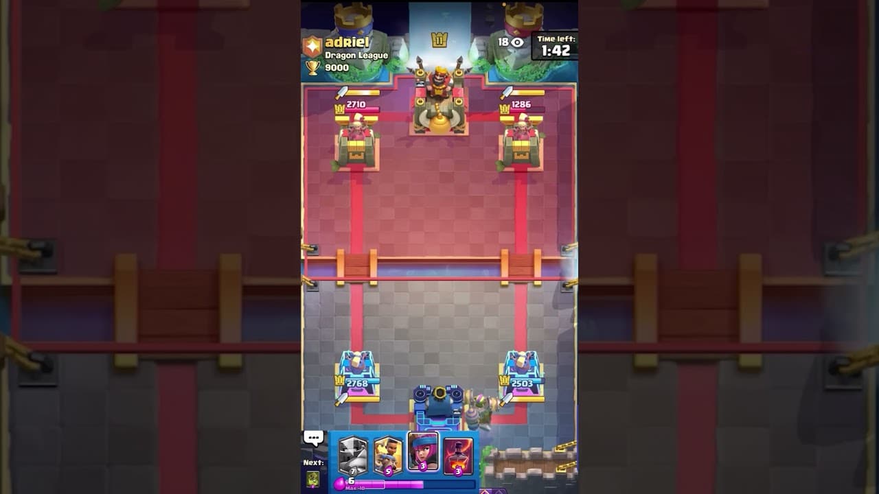 Ryley - Clash Royale: Defeating PROS in a Minute 😎