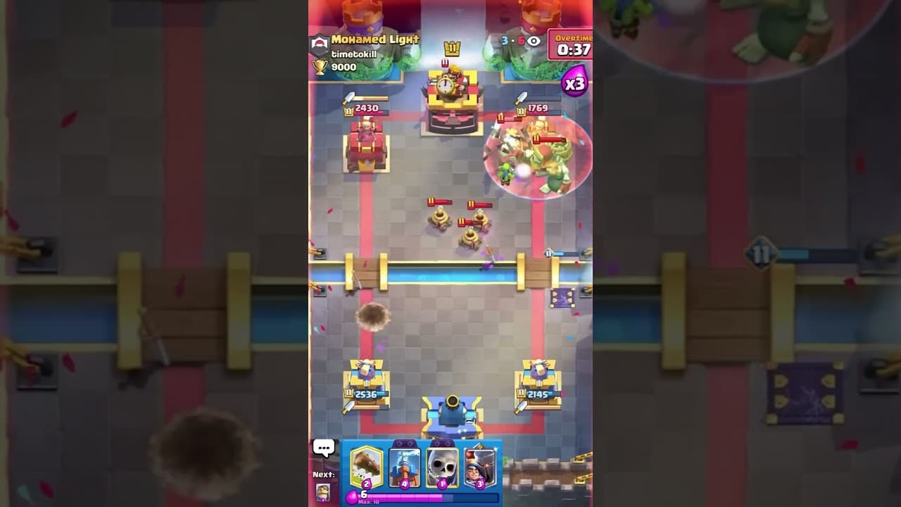 Ryley - Clash Royale: Epic Battle Against MOHAMED LIGHT 😱