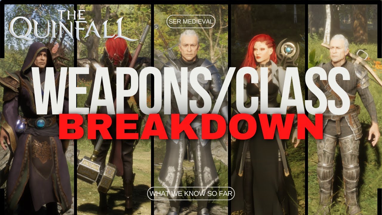 The Quinfall Classes: Which One Is Right for You?