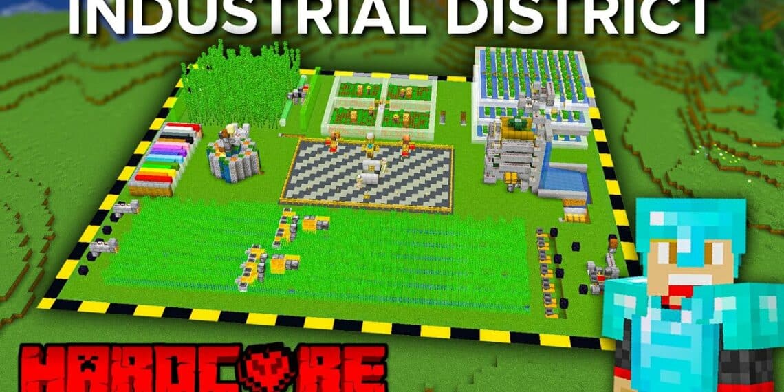 Building a Minecraft Industrial District From Scratch