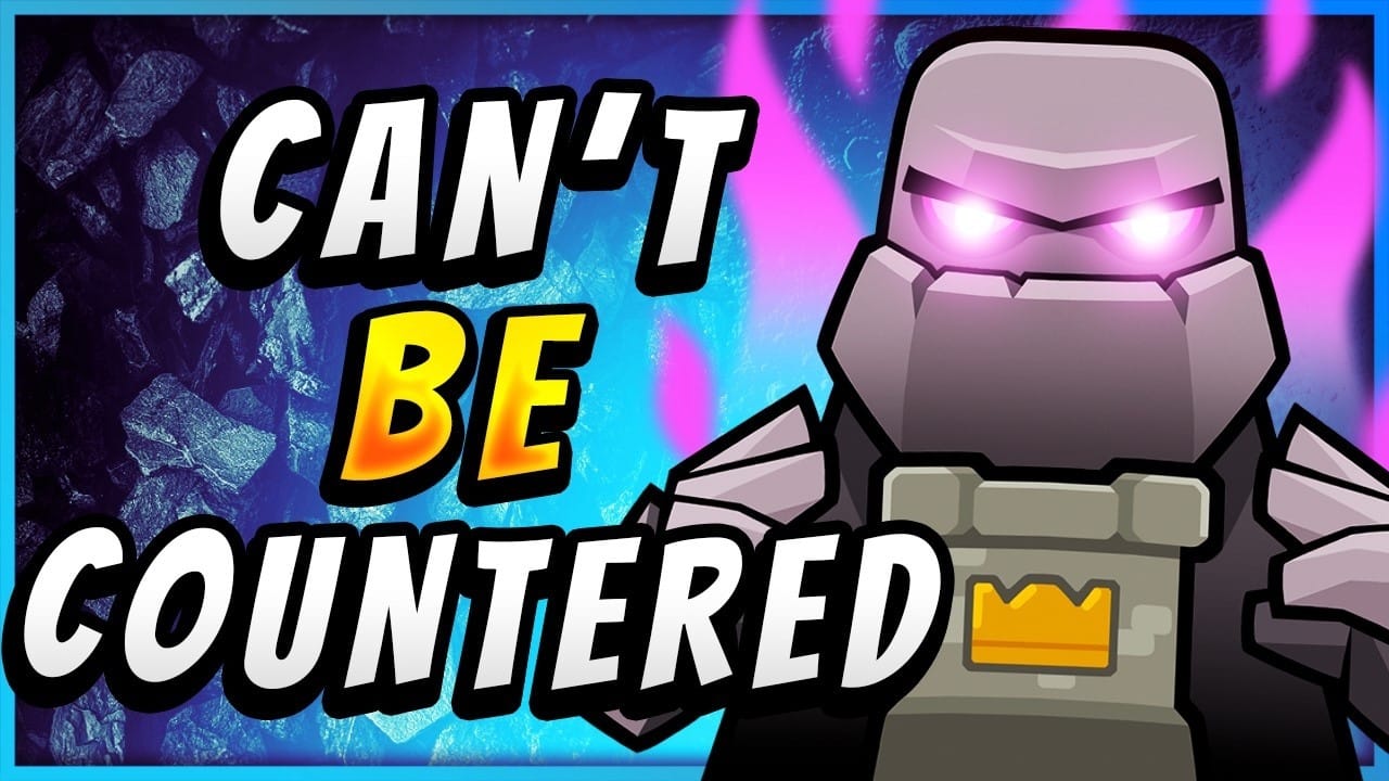 SirTagCR - Clash Royale: The Unstoppable Golem Deck