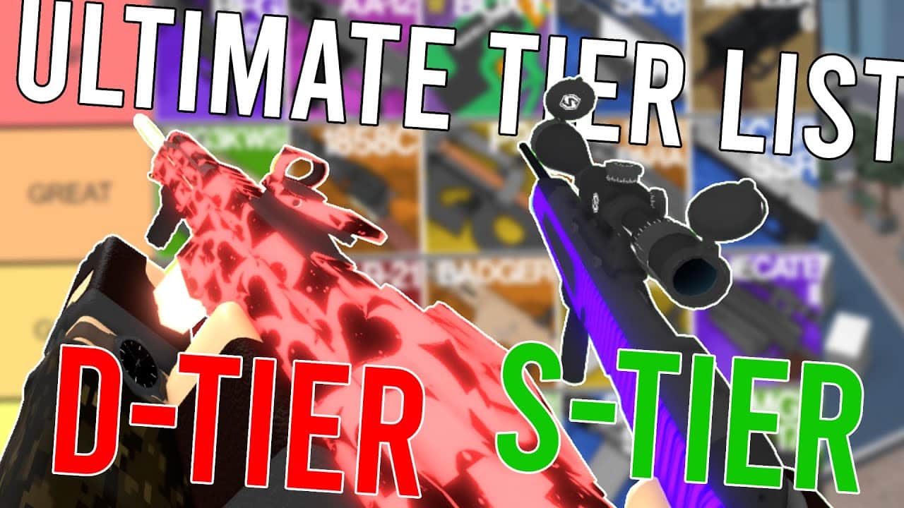 Strider: The ULTIMATE Phantom Forces TIER LIST 2024!