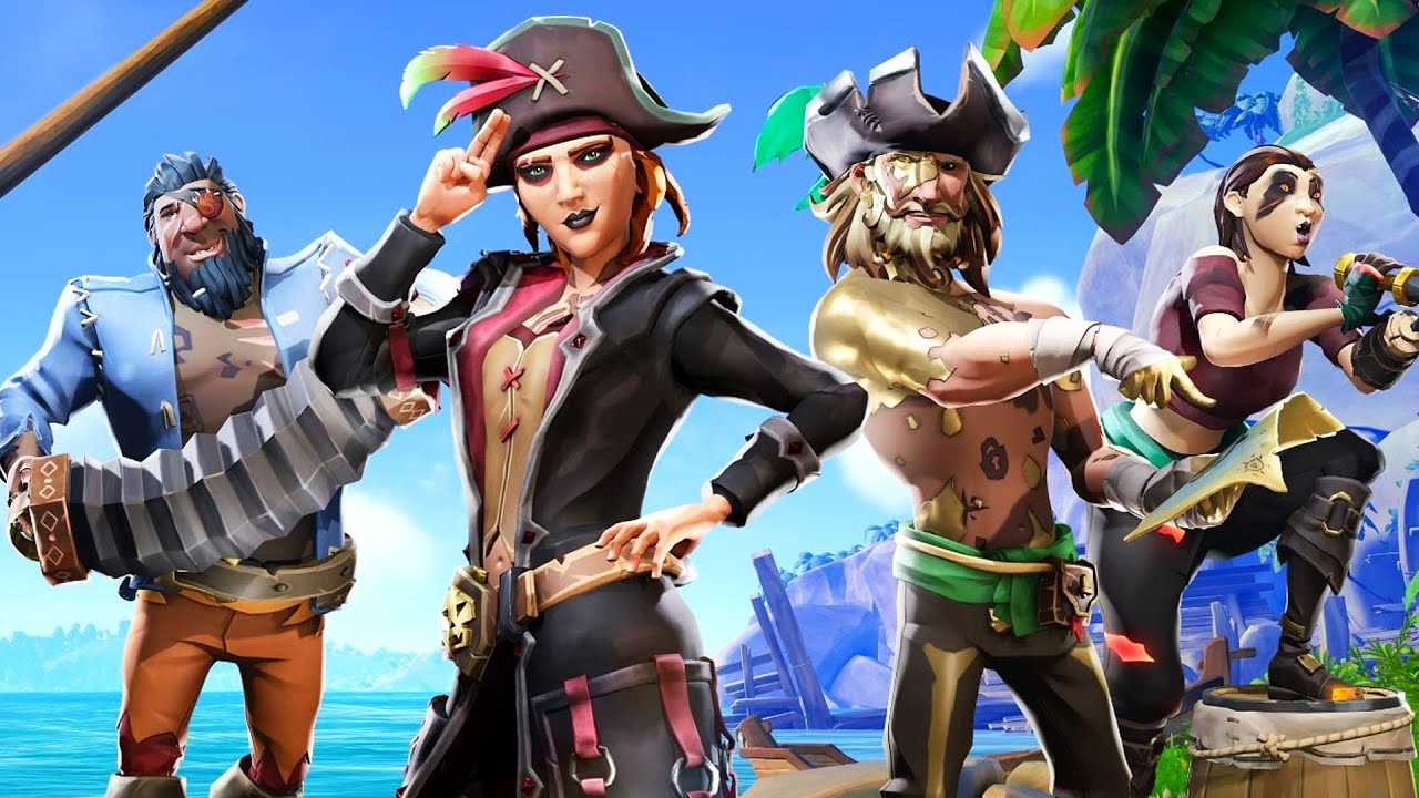 TagBackTV: The Worlds Most Dysfunctional Pirate Crew! Sea Of Thieves ...