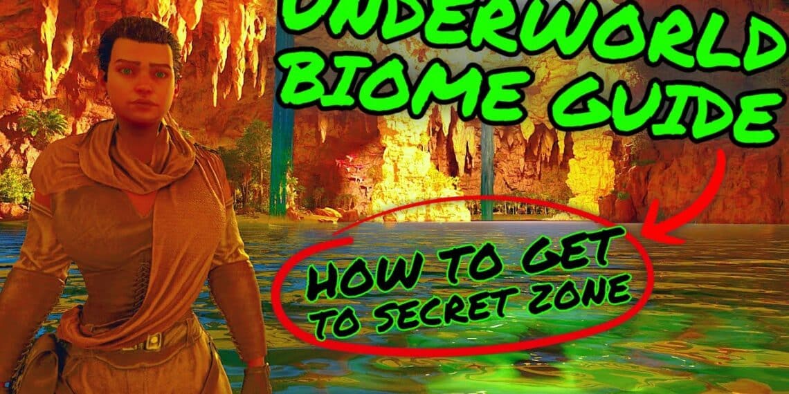 Find The Center Underworld Entrance in Ark Ascended