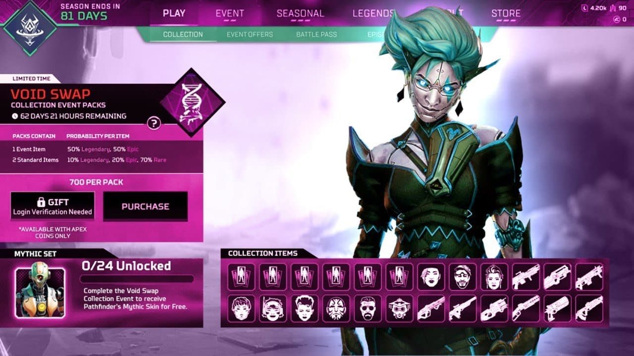 Lifeline Prestige Skin: Void Swap Event Leak & New Details