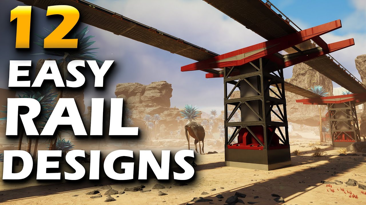 TotalXclipse: Easy Satisfactory Rail Designs To Make Your Factories ...
