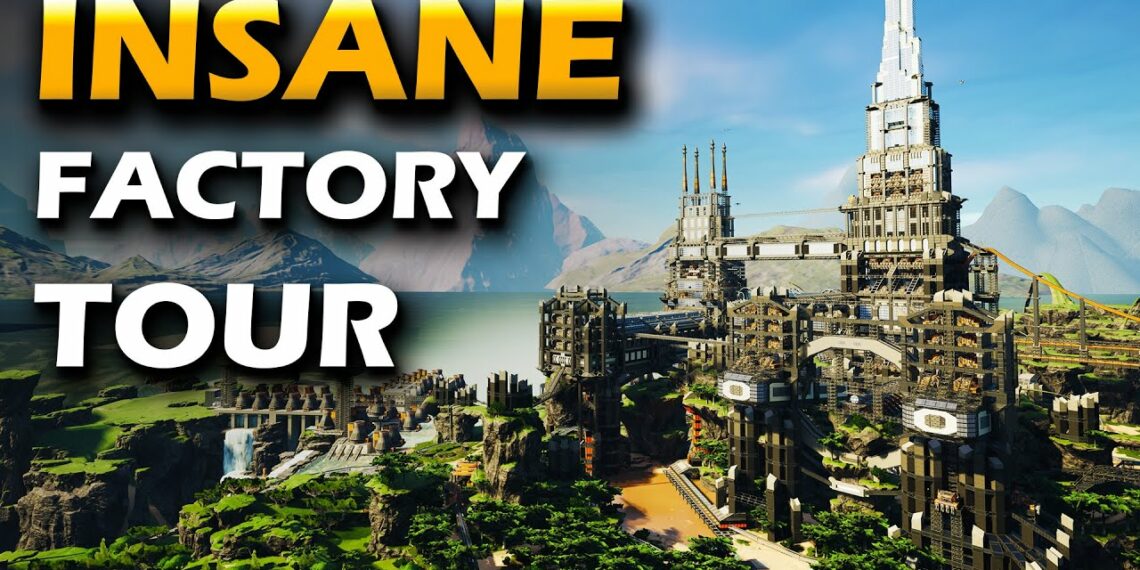 Satisfactory Insane Factory Tour: A Showcase of Scale