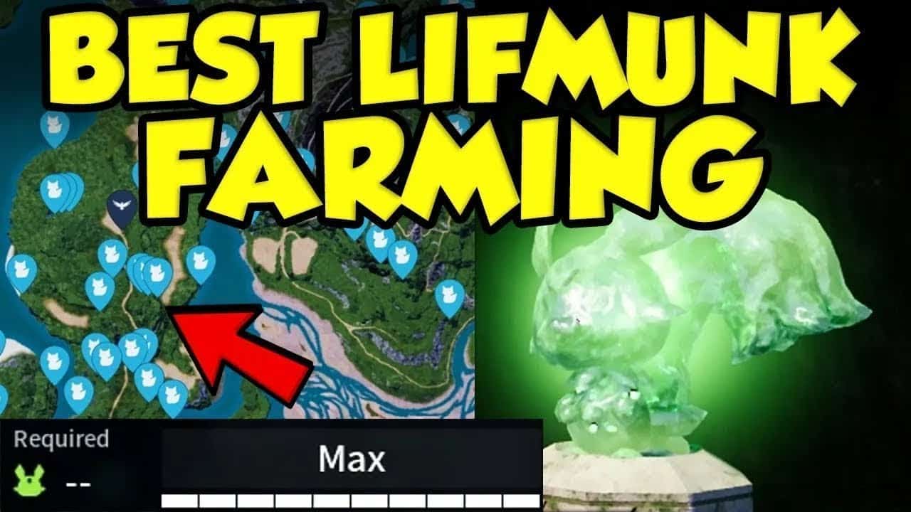 Verlisify: PALWORLD FASTEST LIFMUNK EFFIGY FARMING ROUTE! Best Lifmunk ...