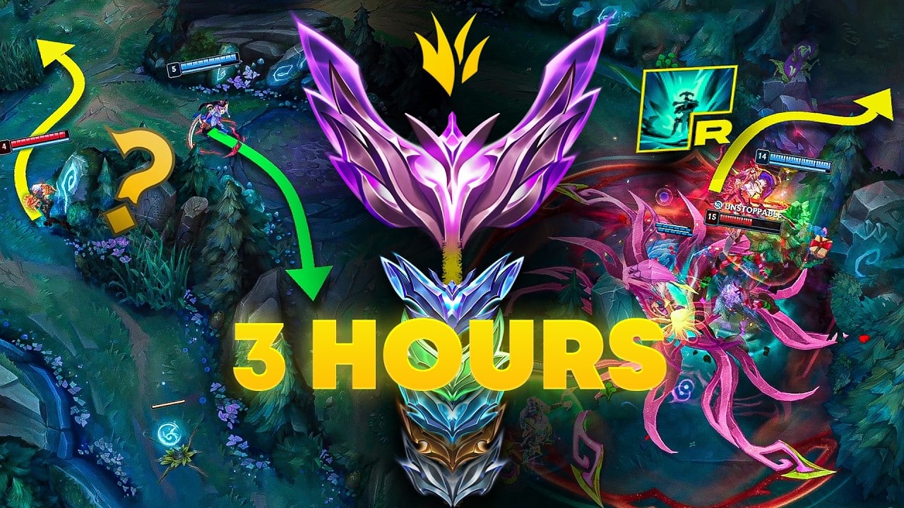 Virkayu: How To ACTUALLY Climb As A Jungler In EACH Rank! (From Low Elo To Master In 3 Hours)