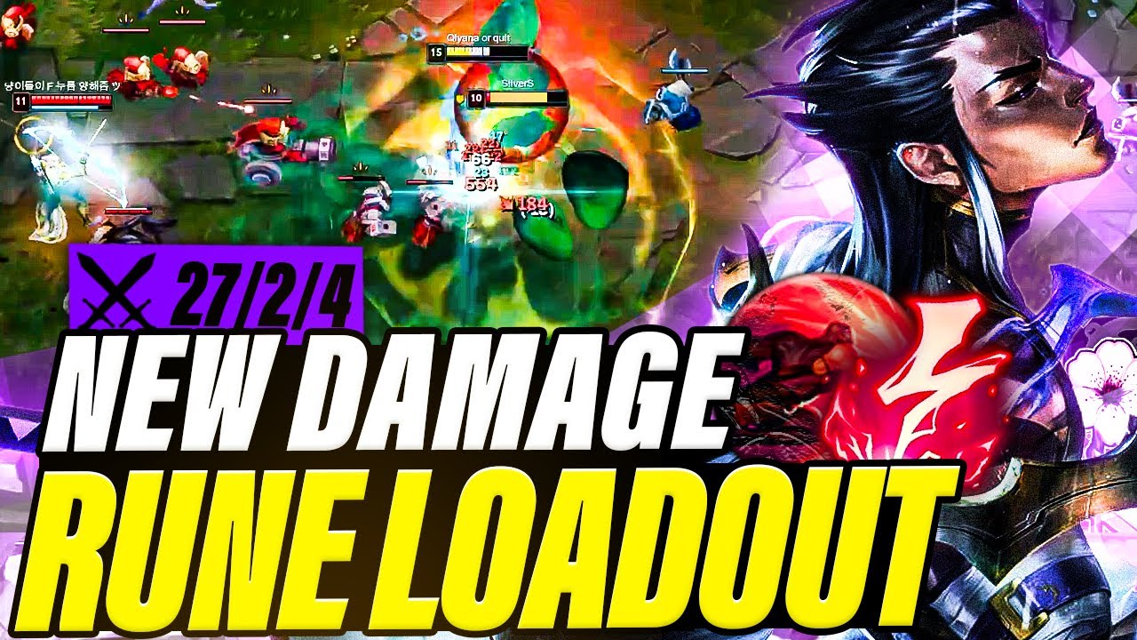 WayOfTheTempest: The *NEW* rune setup on Yone does TONNES of damage!