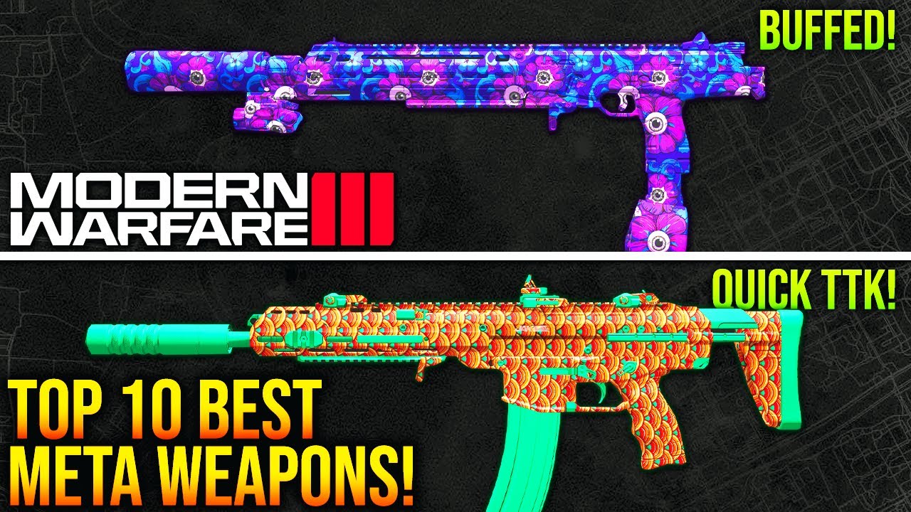 Whosimmortal Modern Warfare 3 New Top 10 Best Meta Weapons After