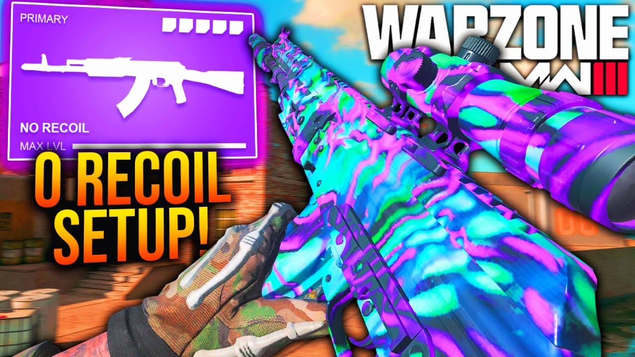 Zero Recoil Warzone Loadout Dominate In 2023