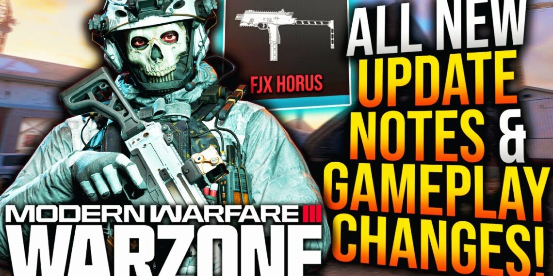 WhosImmortal: WARZONE: All NEW UPDATE PATCH NOTES & Changes Revealed!