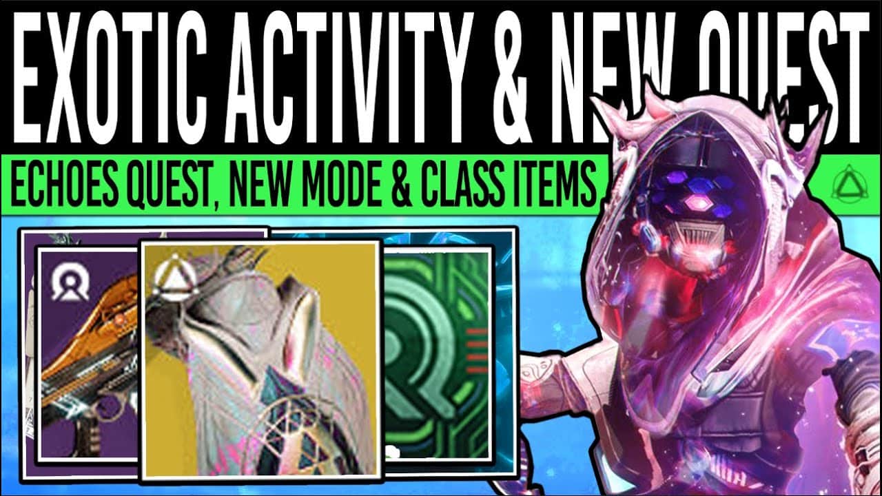 xHOUNDISHx: Destiny 2: MASSIVE RESET & EXOTIC CLASS ITEMS! Echoes ACT I ...